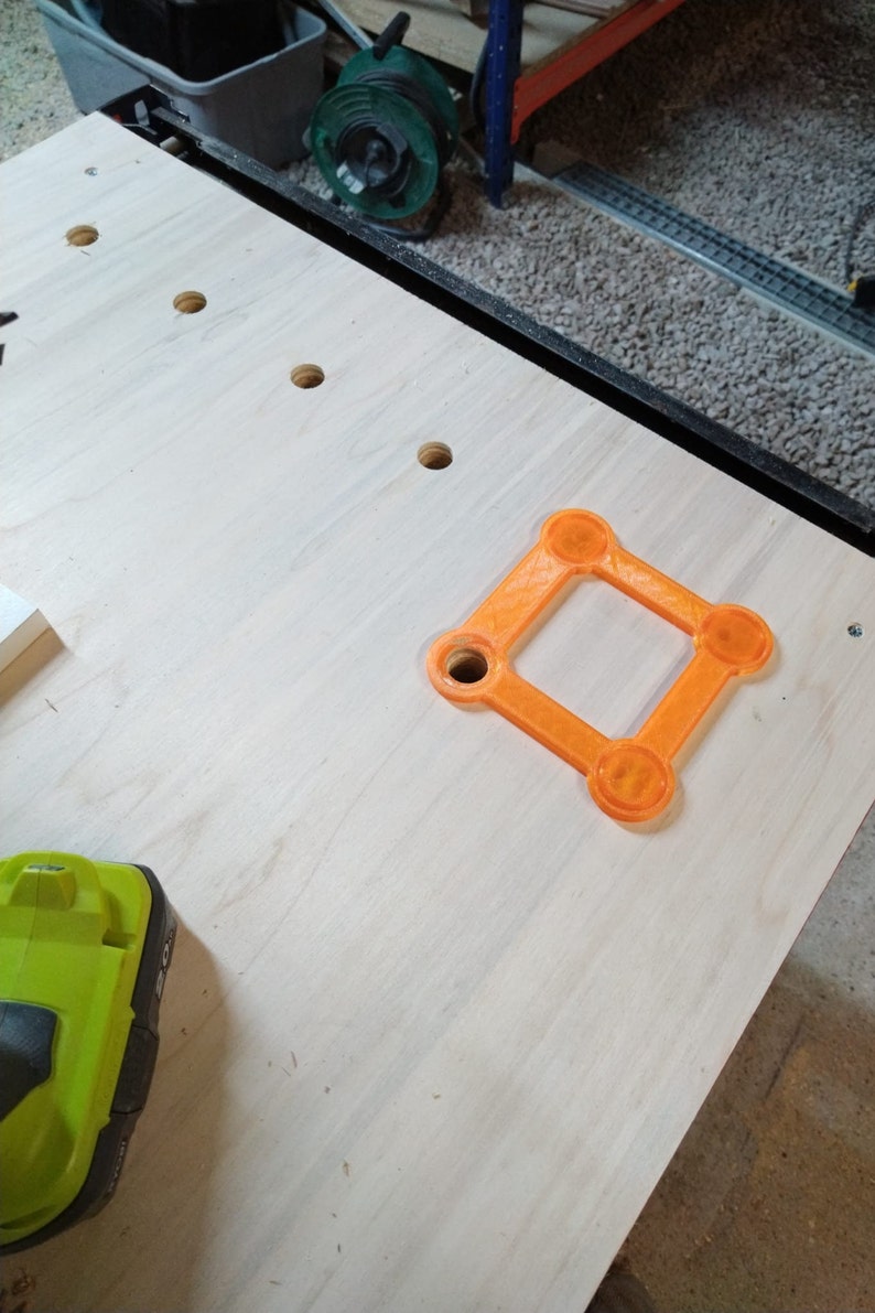 3D Printed MFT Drilling Jig Spacing 96mm Hole Diameter 20mm - Etsy