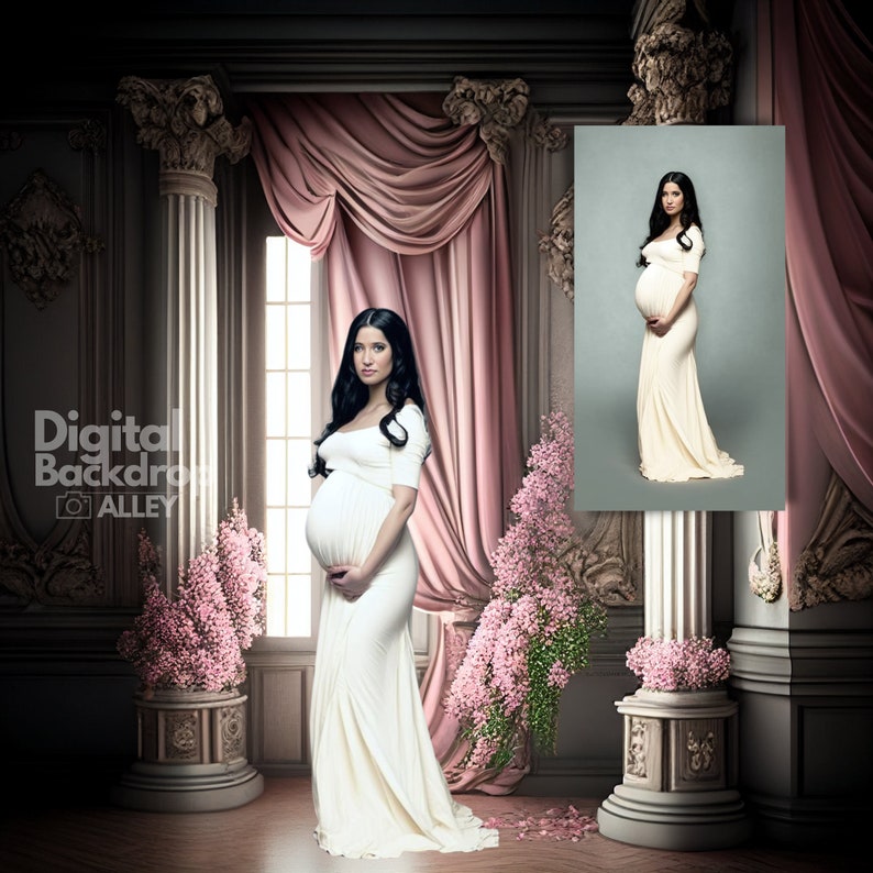 Maternity Digital Backgrounds, Pregnancy Digital Backdrops, Fine Art ...