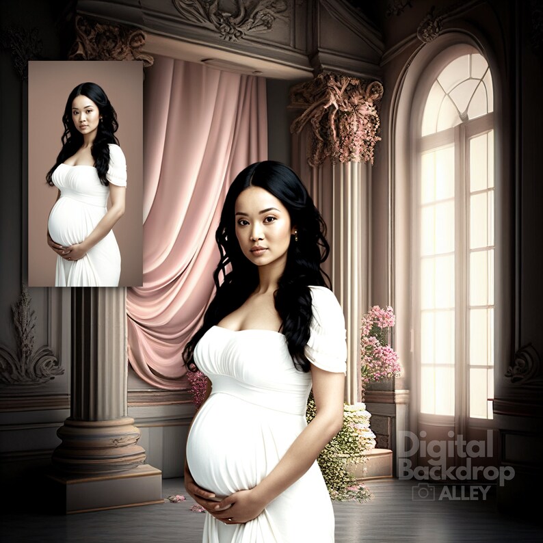 Maternity Digital Backgrounds, Pregnancy Digital Backdrops, Fine Art ...