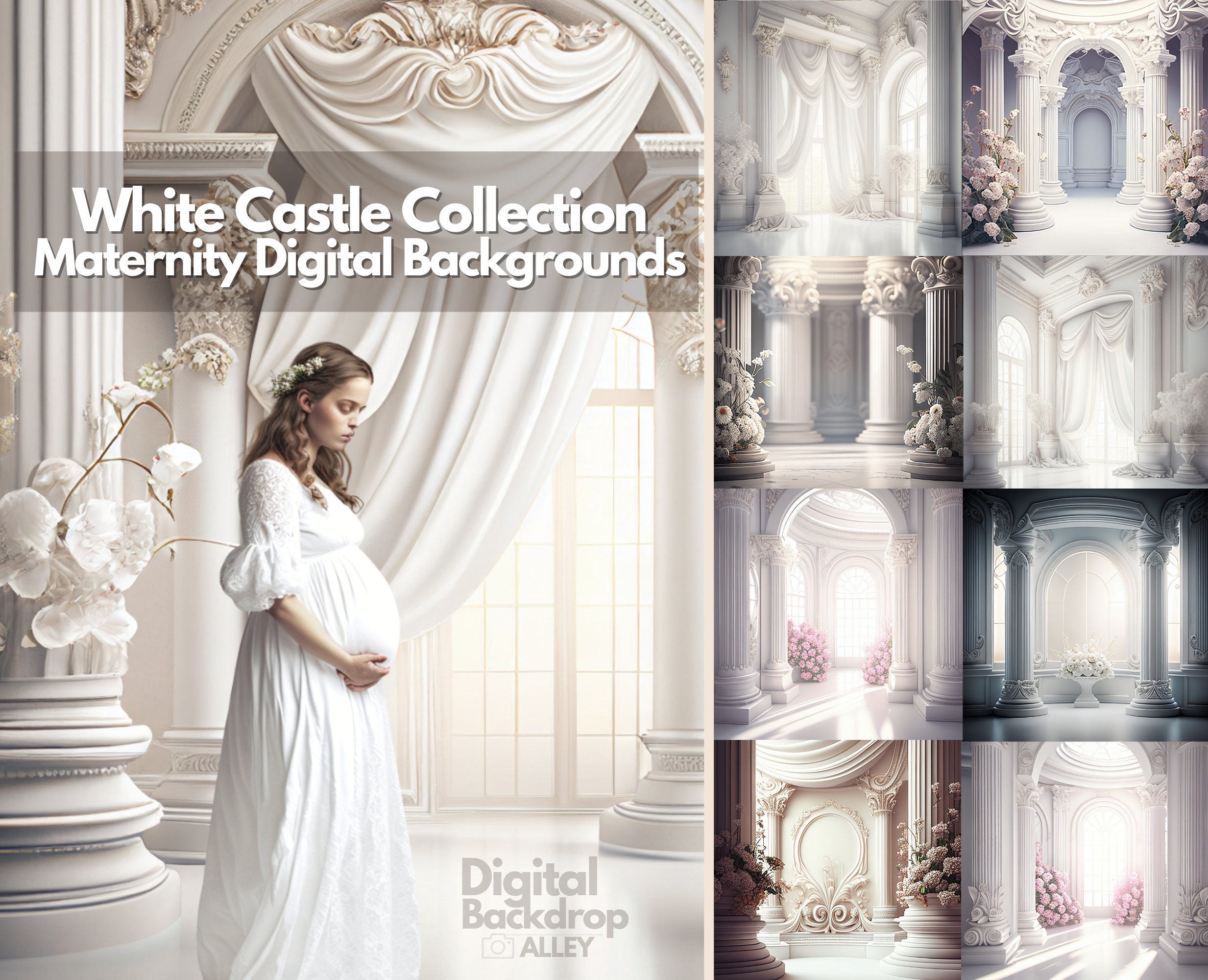 Maternity Digital Backgrounds, Pregnancy Digital Bacdrop, Fine Art ...