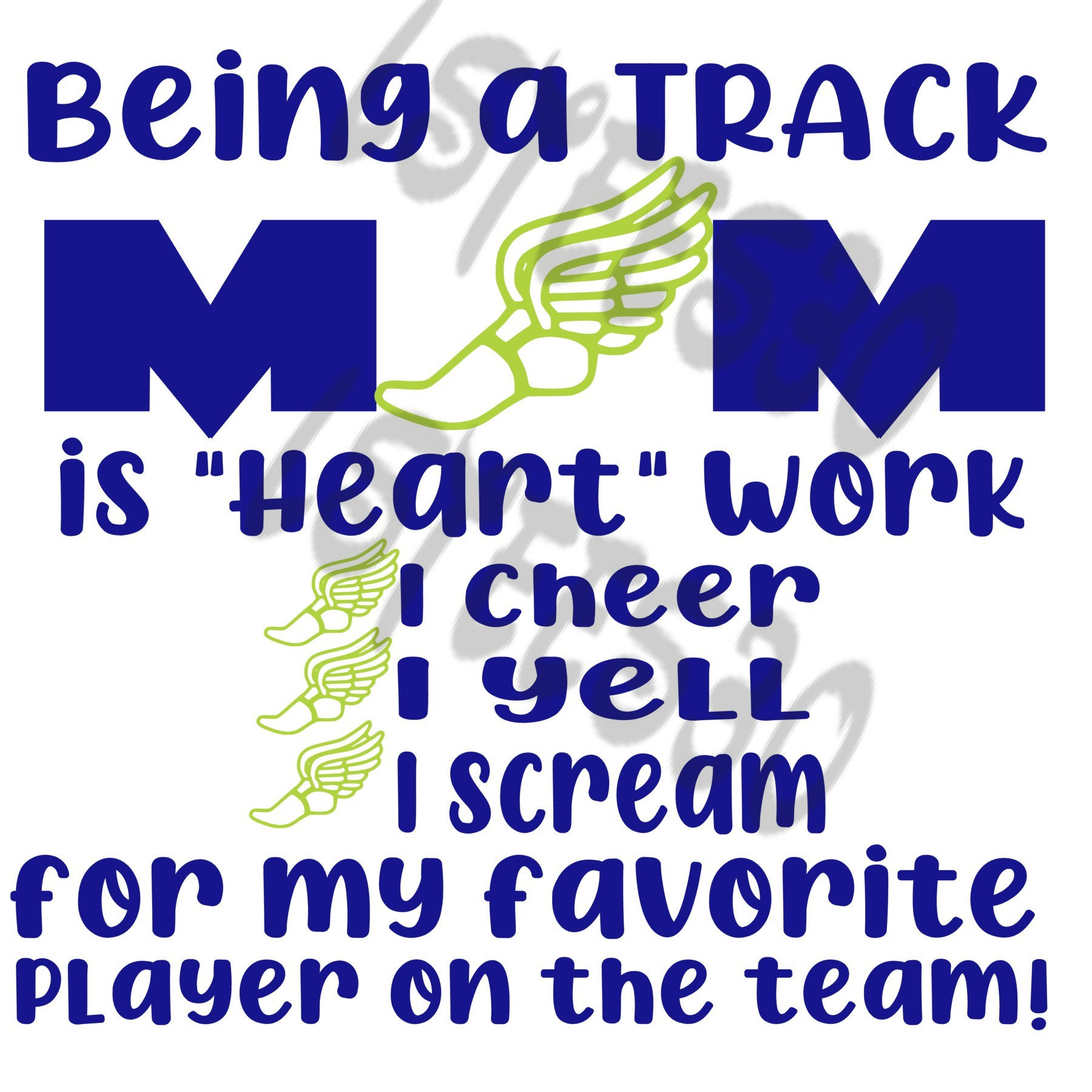 Track Mom SVG - Etsy