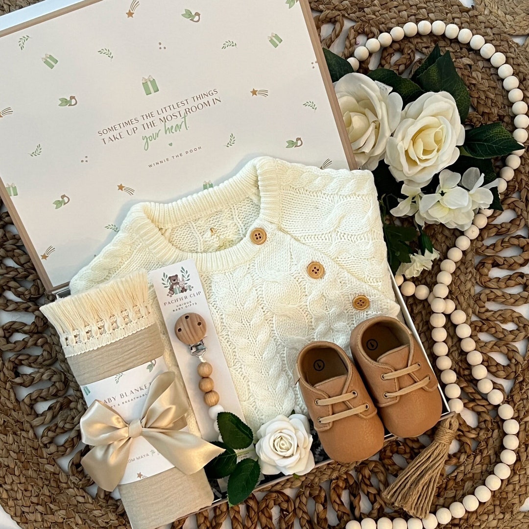 Gift for Baby Neutral, Baby Neutral Gift Box, Baby Shower Gift, Baby ...