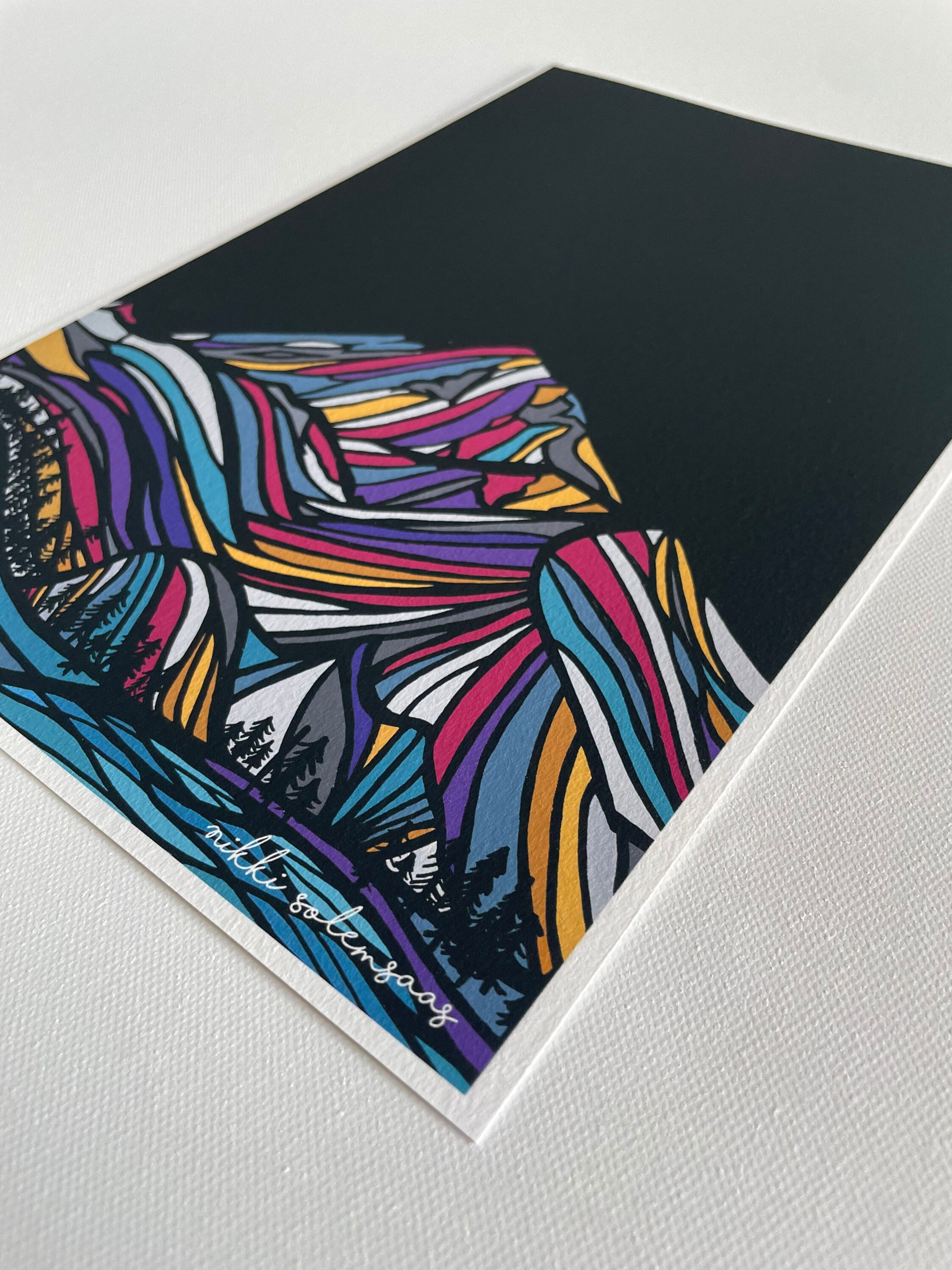 Mt. Baker Art Print | Etsy