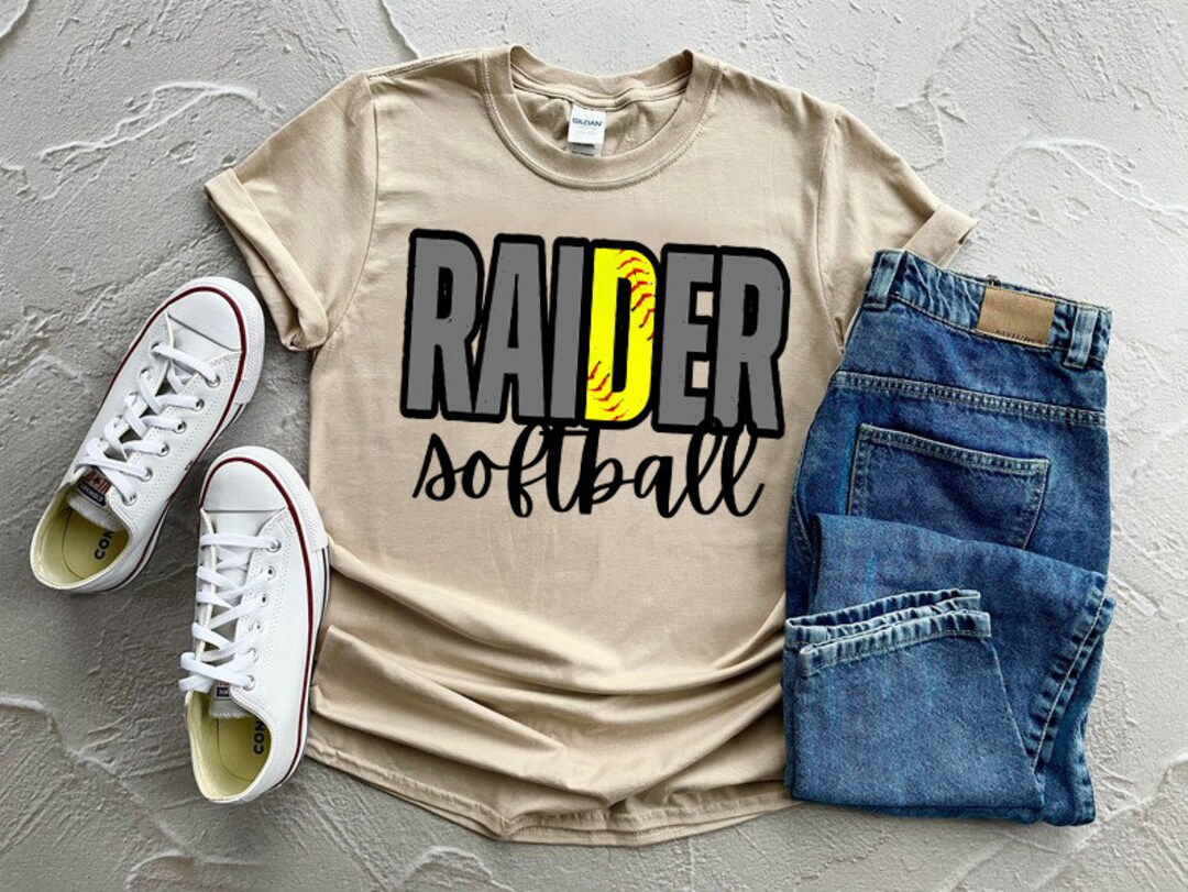 Raider Softball PNG Raiders Digital Download Custom Digital Raider PNG ...