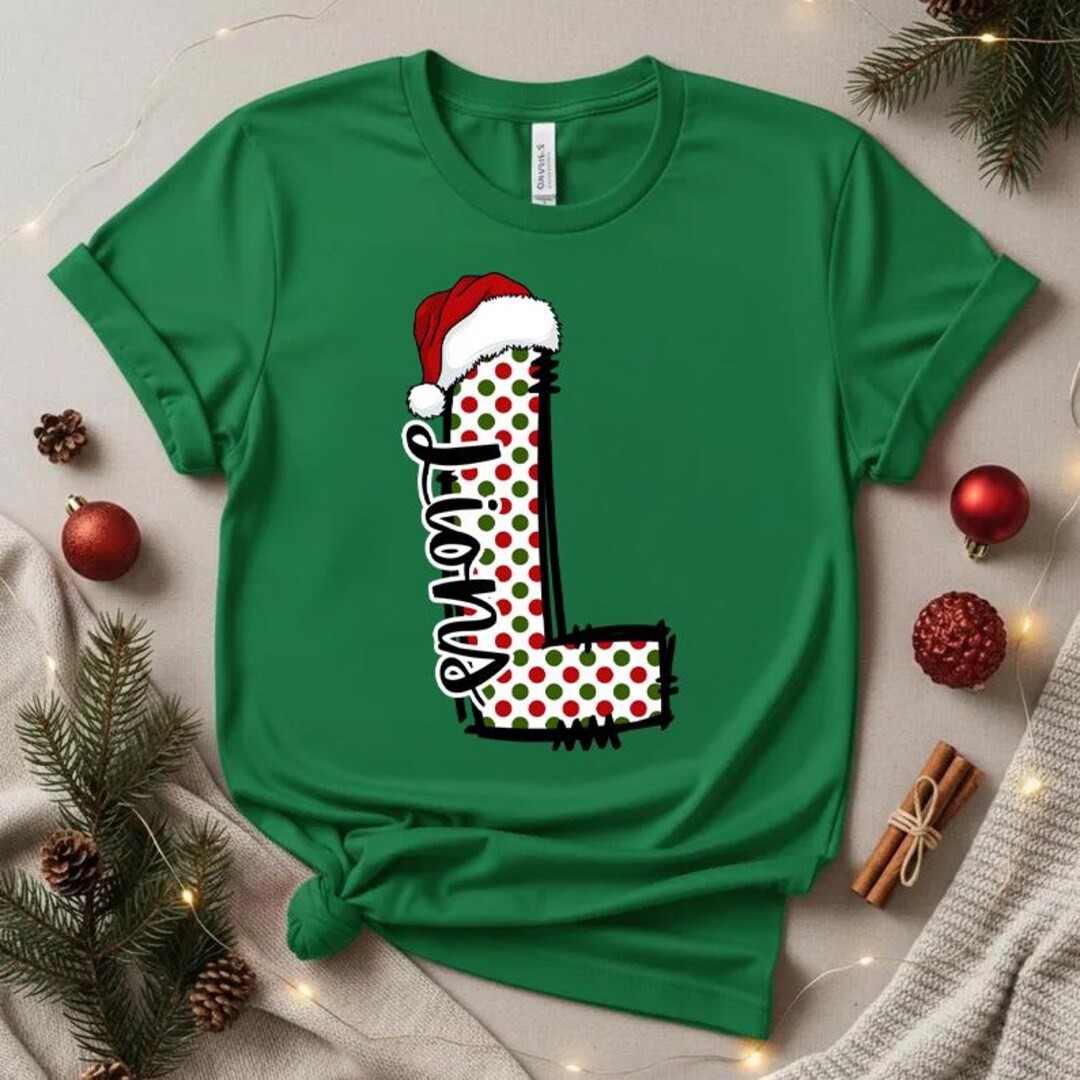 Lions Christmas PNG | Christmas School Spirit PNG | Lions Teacher Png ...