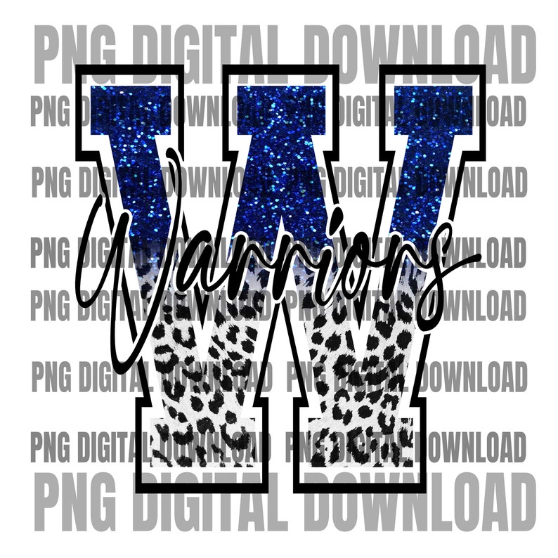 Warriors PNG | Digital Download | Printable Artwork | Custom Digital ...