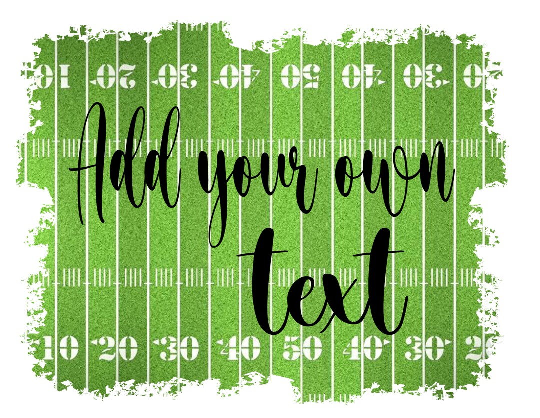 Green Blank Football Field PNG | Football Field Letter Design ...