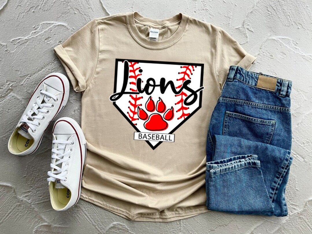 Lions Baseball PNG | Lions Sublimation Design | Sublimation PNG | Lions ...