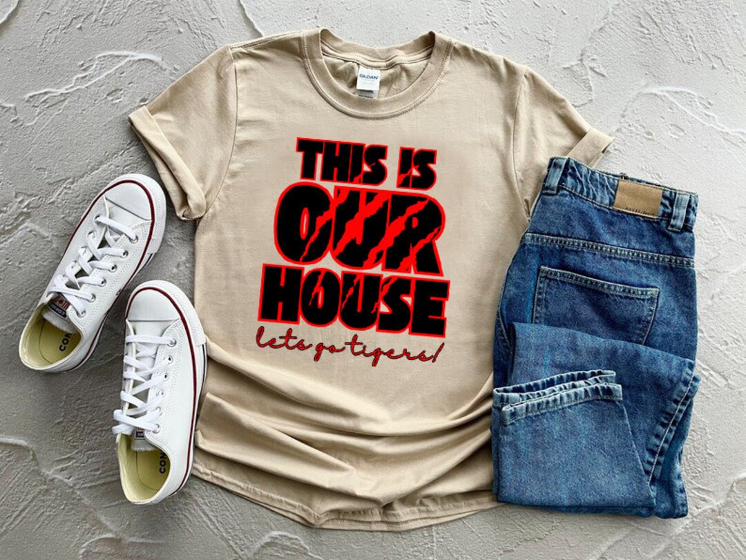 This is Our House Tigers PNG | Tigers Digital Download | Tigers Red Png ...