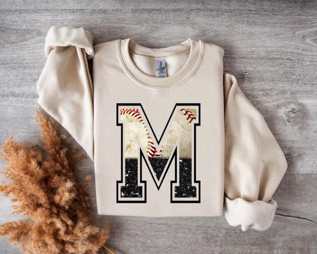 Letter M Baseball Sublimation Design | Sublimation PNG | Digital ...