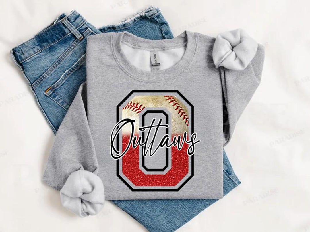 Outlaws Baseball PNG | Digital Download | Custom Digital | Outlaws PNG ...