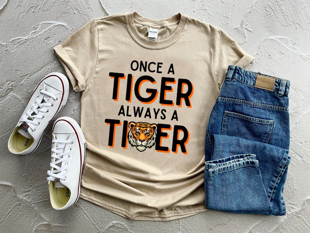 Once a Tiger Always a Tiger PNG | Tigers Digital Download | Custom ...