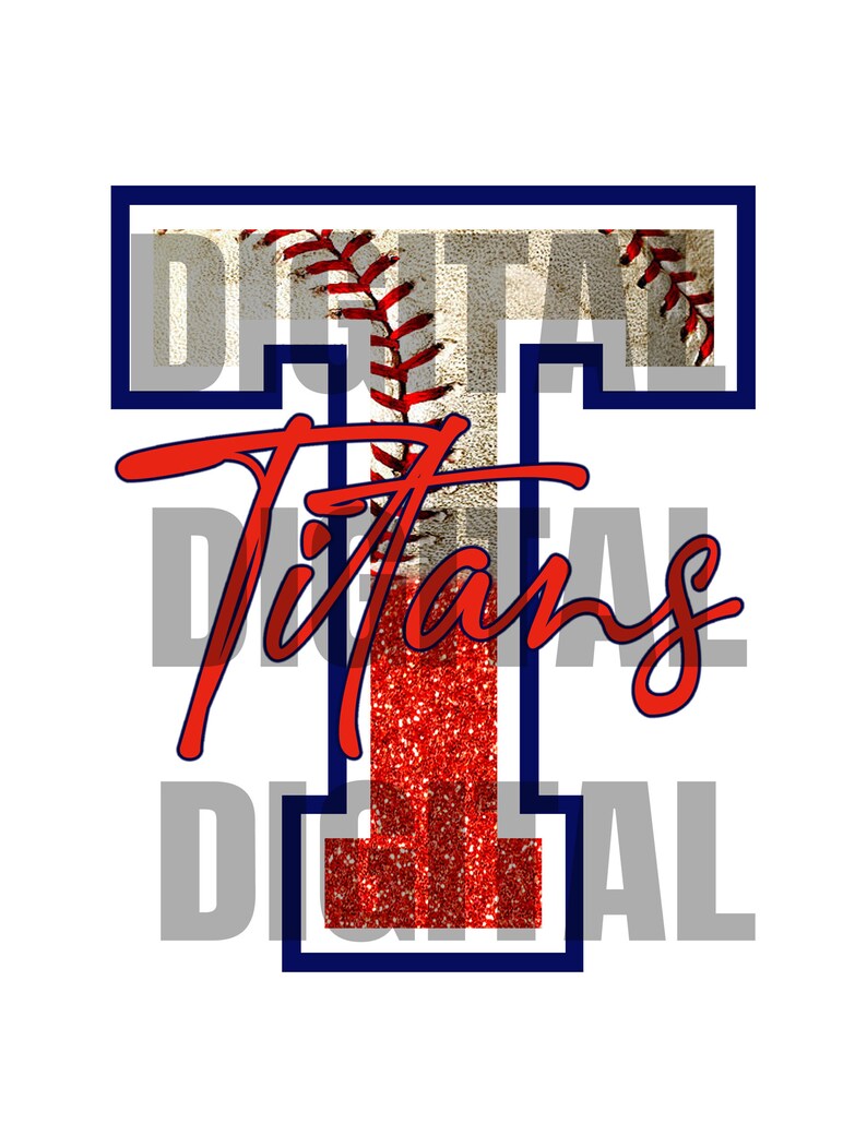 Titans Baseball PNG | Digital Download | Custom Digital | Titans PNG - Etsy