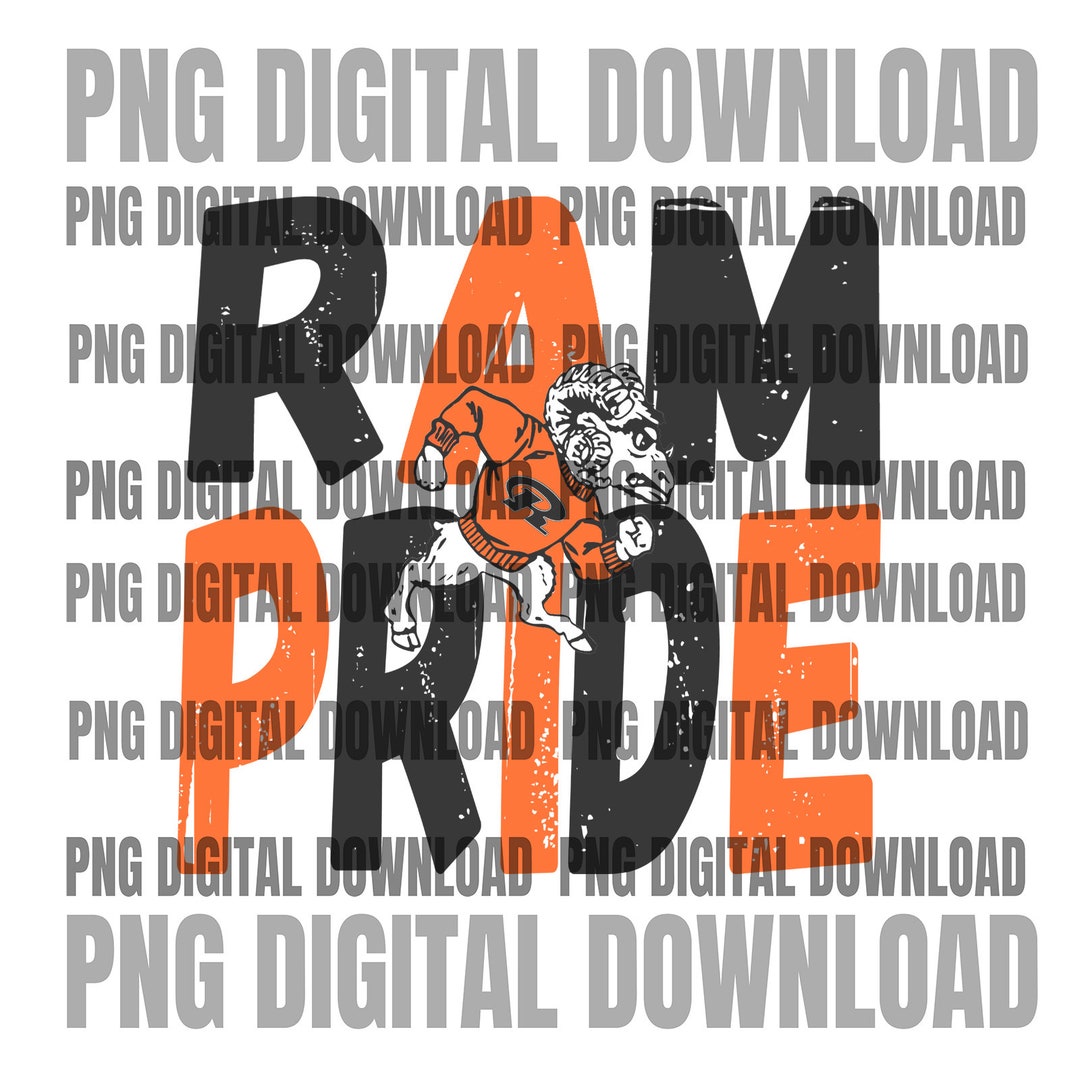 Ram Pride PNG | Digital Download | Custom Digital | Rams Png - Etsy
