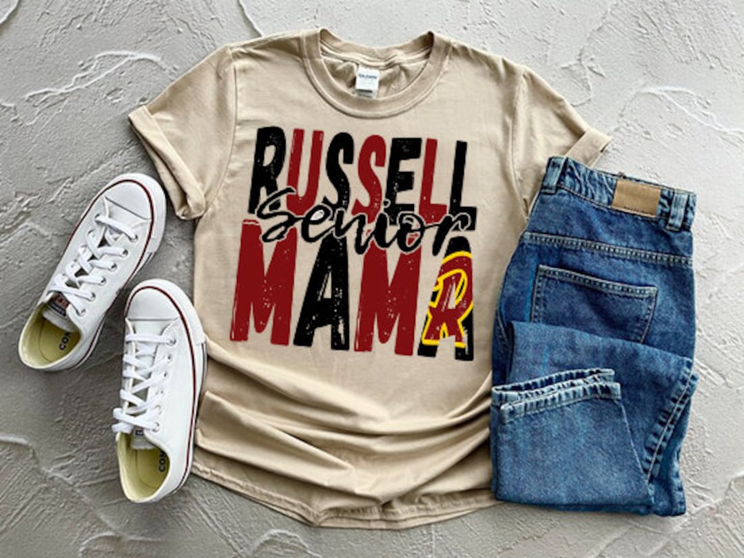 Russell Senior Mama PNG | Digital Download | Custom Digital | Red ...