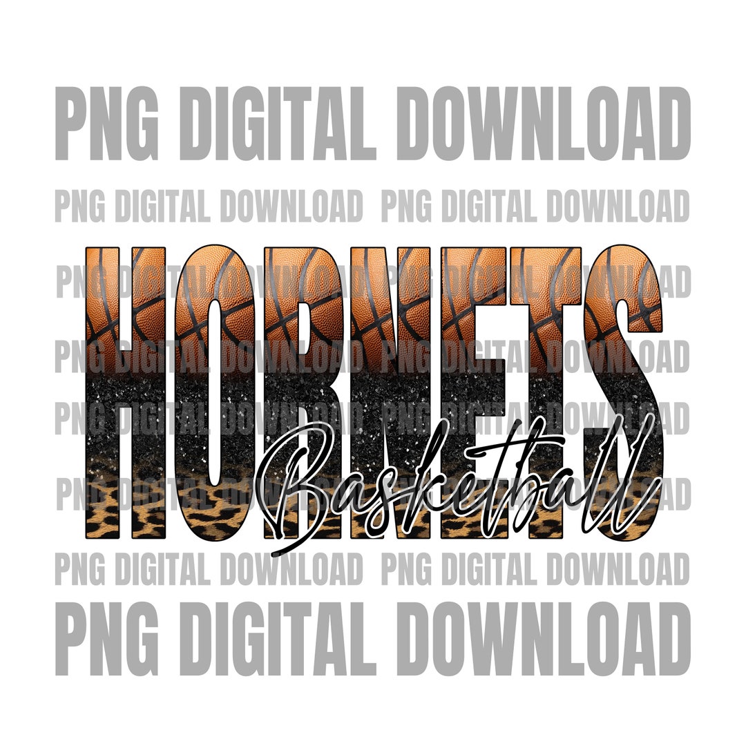 Hornets Basketball PNG | Hornets Digital Download | Custom Digital ...