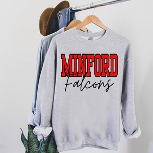 Minford Falcons PNG | Falcons Sublimation Design | Falcons Digital ...