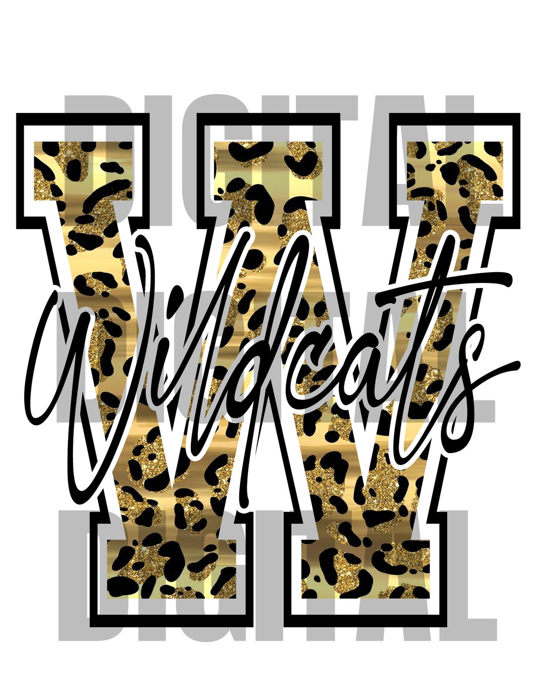 Wildcats Digital Download | Wildcats PNG | Custom Digital - Etsy