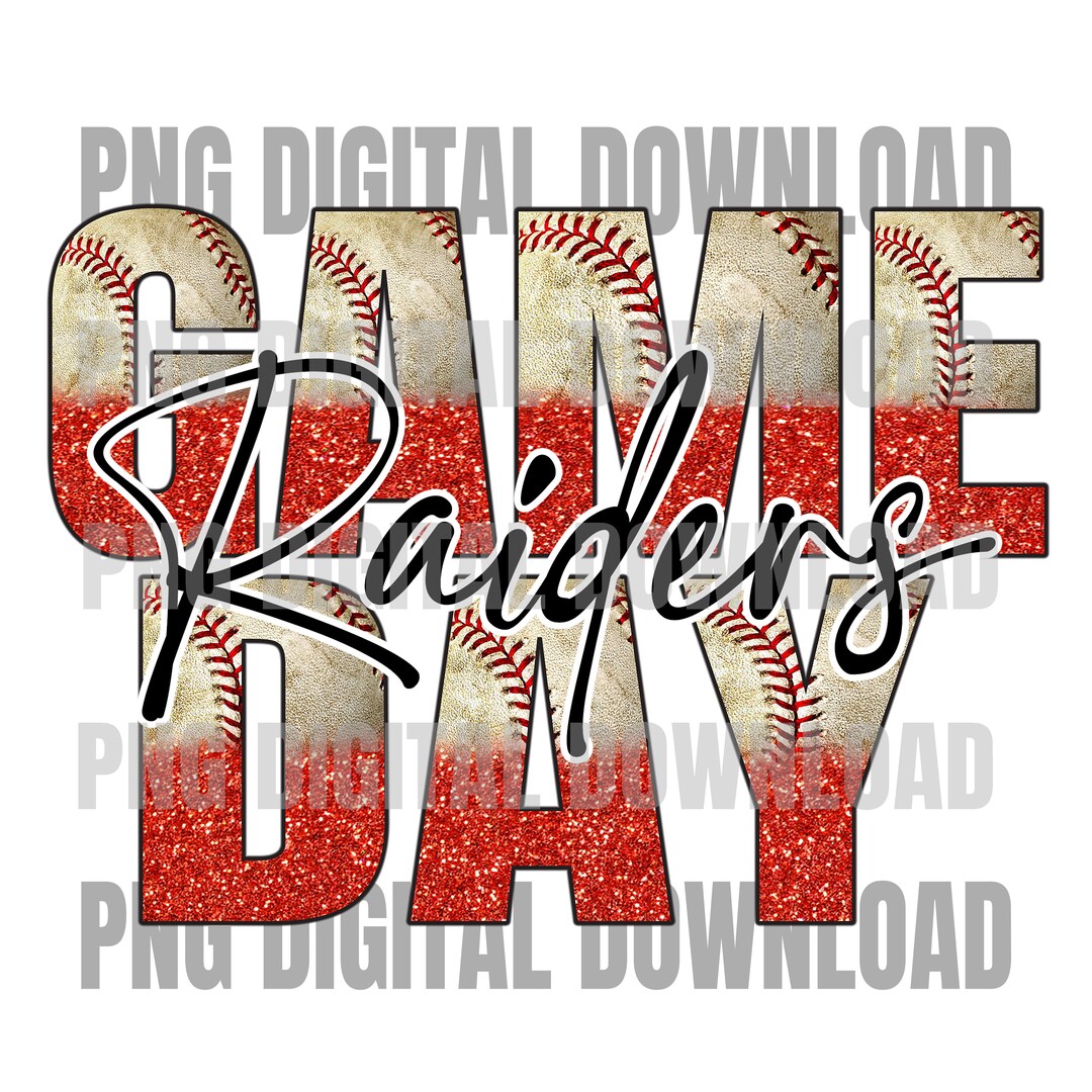 Raiders Baseball PNG Sublimation Design Sublimation PNG - Etsy