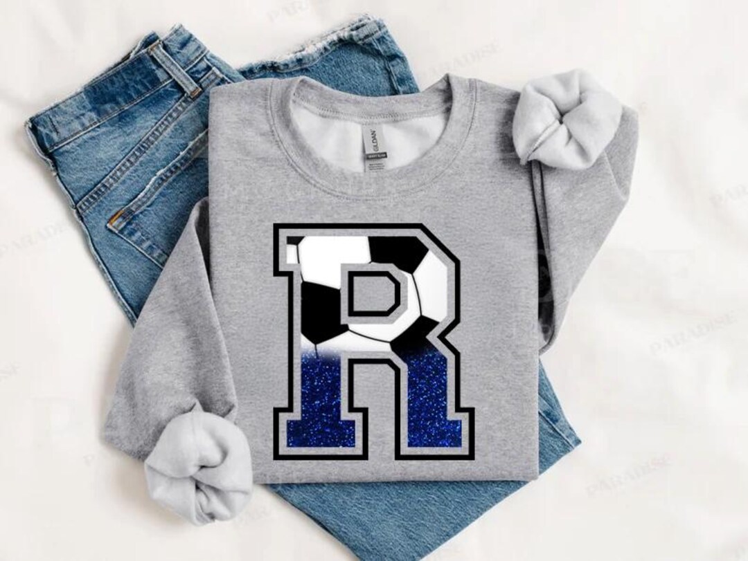 Letter R Soccer PNG | Digital Download | Printable Artwork | Custom ...