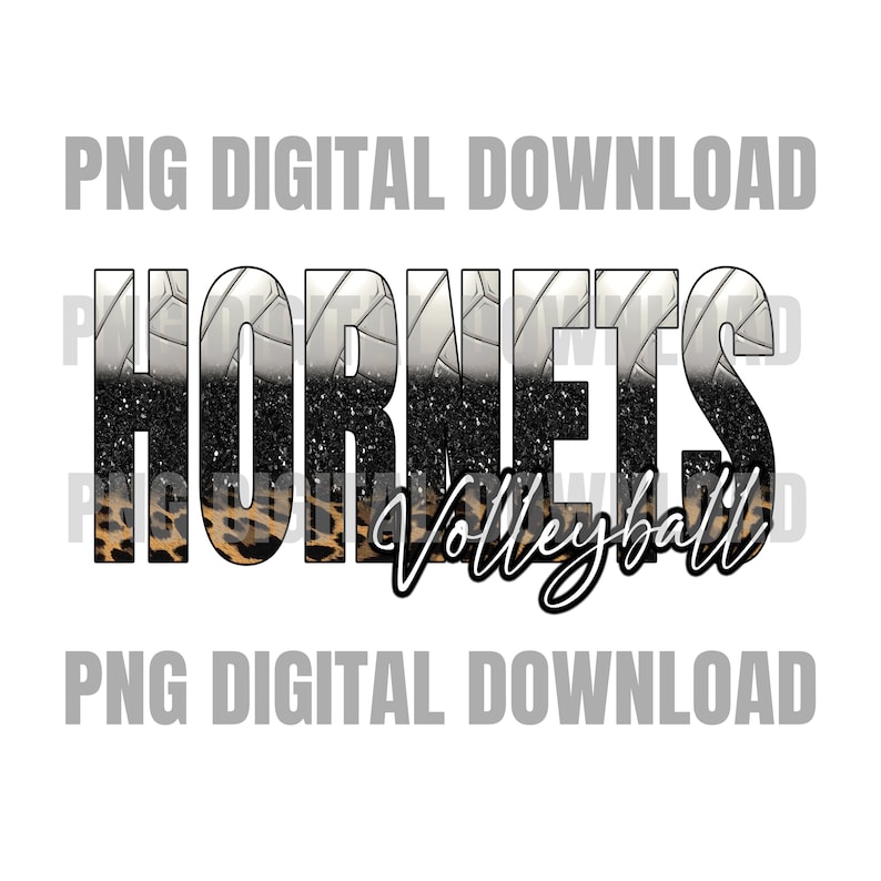 Hornets Volleyball PNG | Hornets Digital Download | Custom Digital ...