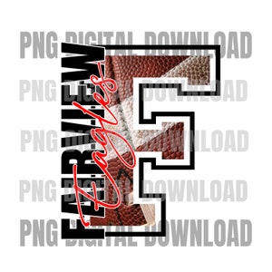 Fairview Eagles Football PNG Eagles Sublimation Design Eagles Digital ...