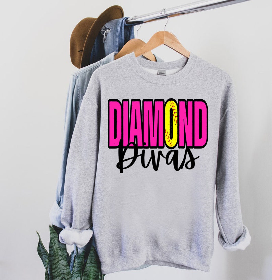 Diamond Divas Softball PNG | Digital Download | Divas Softball PNG ...