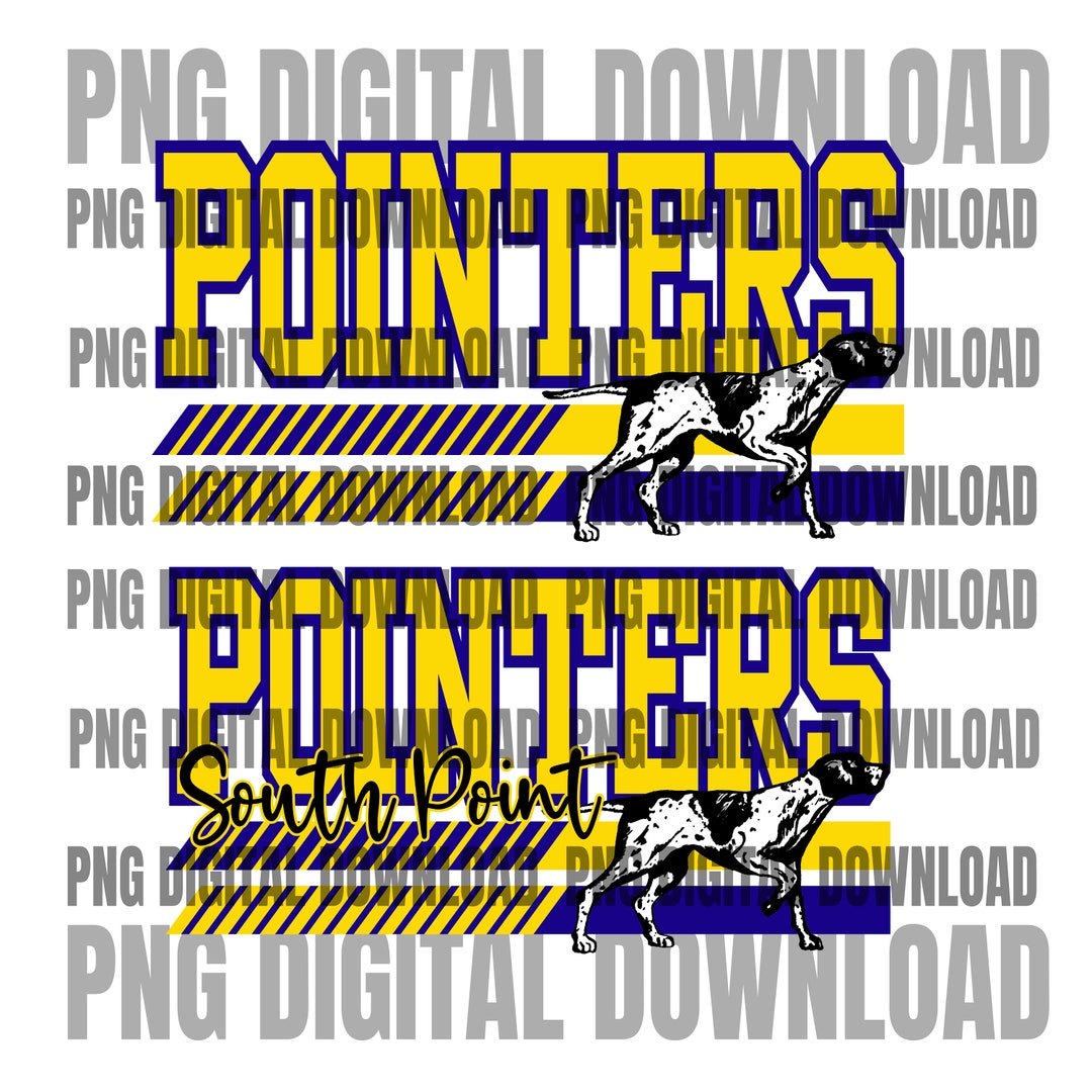 South Point Pointers Baseball Sublimation Design Sublimation PNG ...