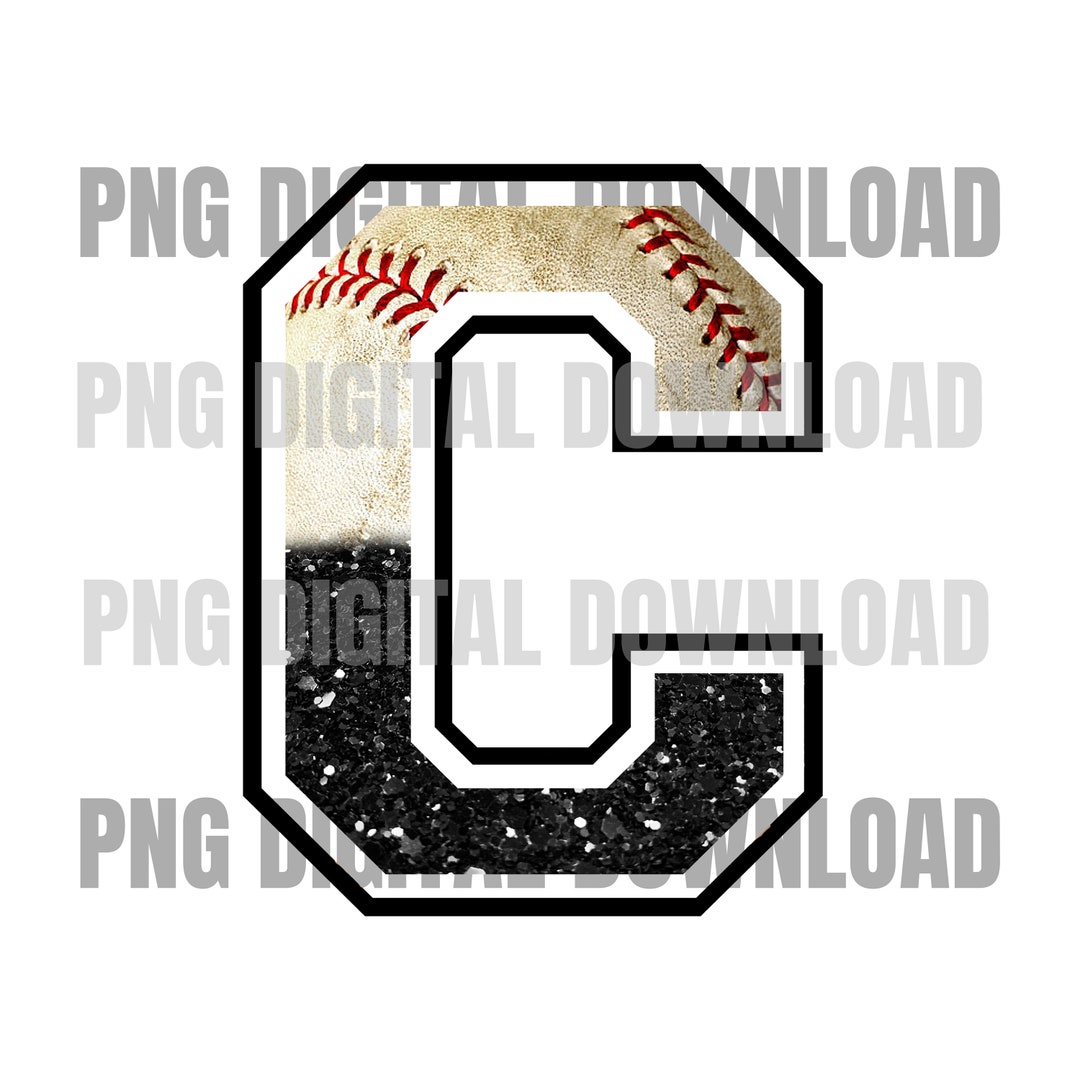 Letter C Baseball PNG | Digital Download | Digital Art - Etsy