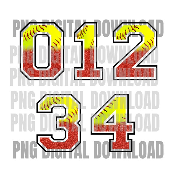 Softball Letters - Etsy