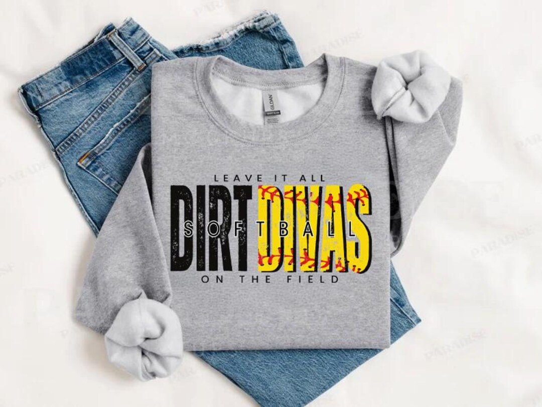 Dirt Divas Softball PNG | Digital Download | Custom Digital | Dirt ...