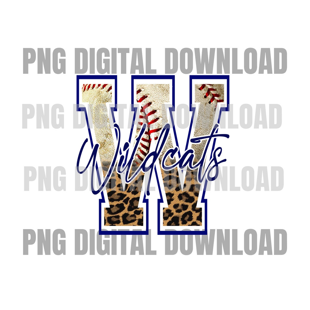 Wildcats Baseball PNG Sublimation Design Sublimation PNG - Etsy