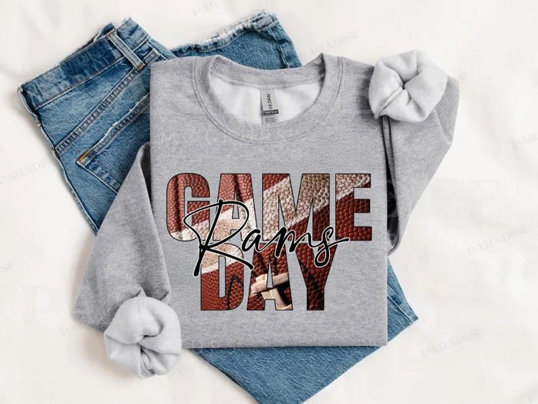 Game Day Rams Football PNG | Digital Download | Custom Digital | Rams ...