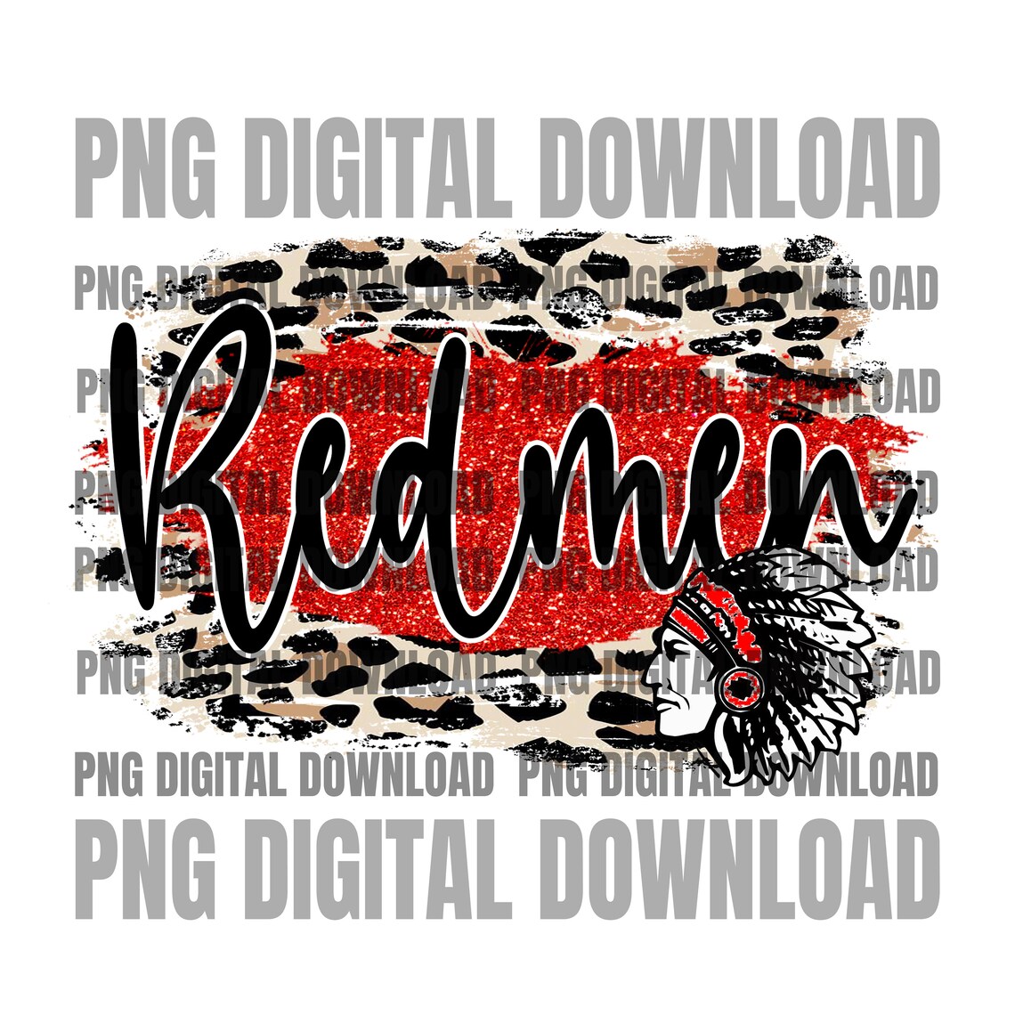 Redmen PNG | Sublimation | Digital Download | Sports Sublimation ...