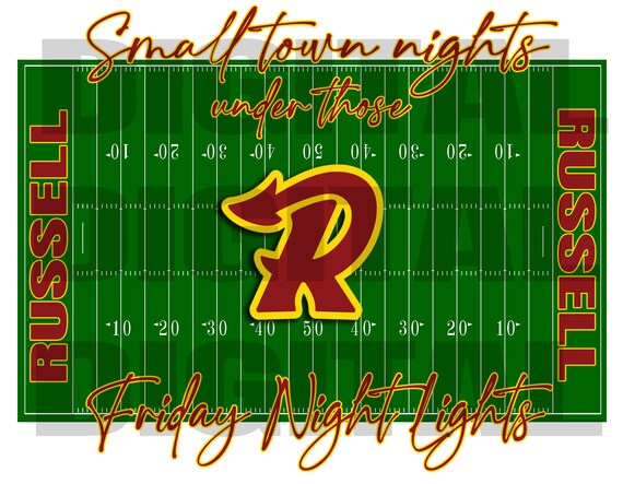Russell Red Devils Small Town Nights digitaler Download | Etsy