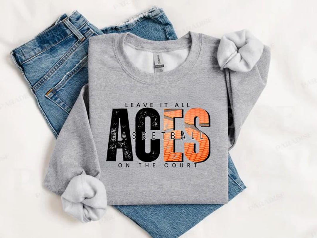 Aces Basketball PNG | Aces Digital Download | Aces PNG | Custom Digital ...