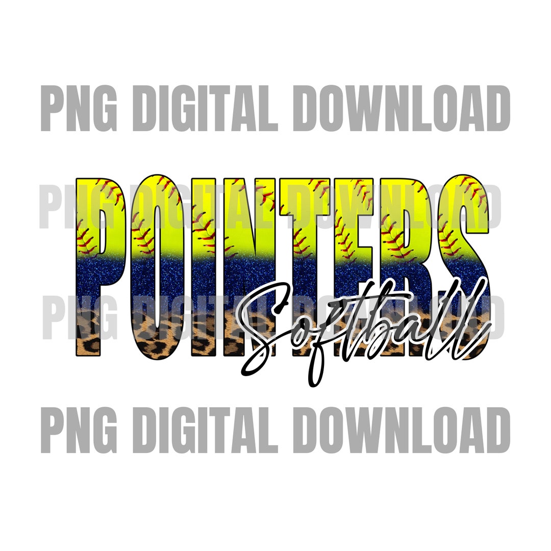 South Point Pointers Softball PNG | Sublimation PNG | Digital Download ...