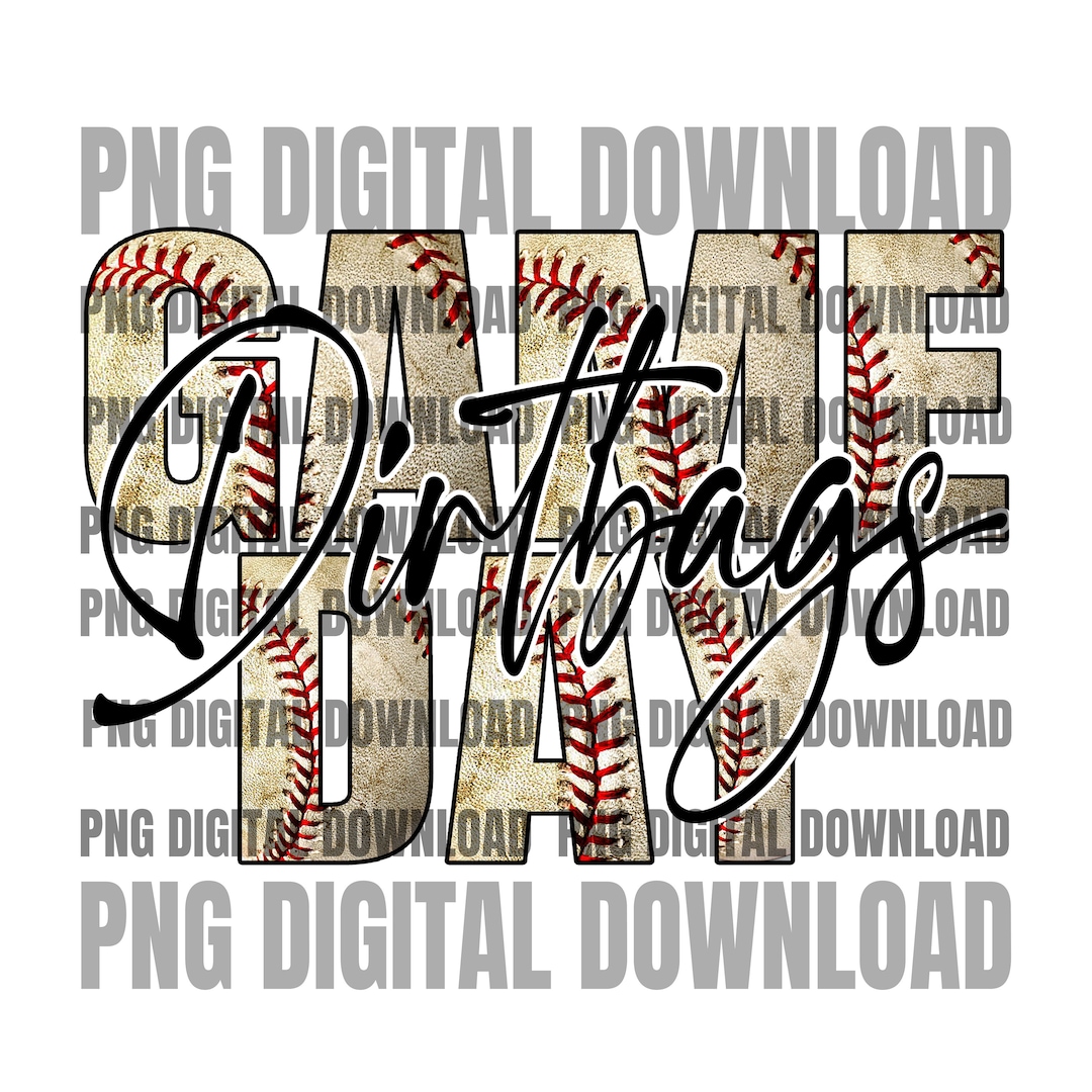 Dirtbags Baseball Sublimation Design Sublimation PNG Digital Download ...