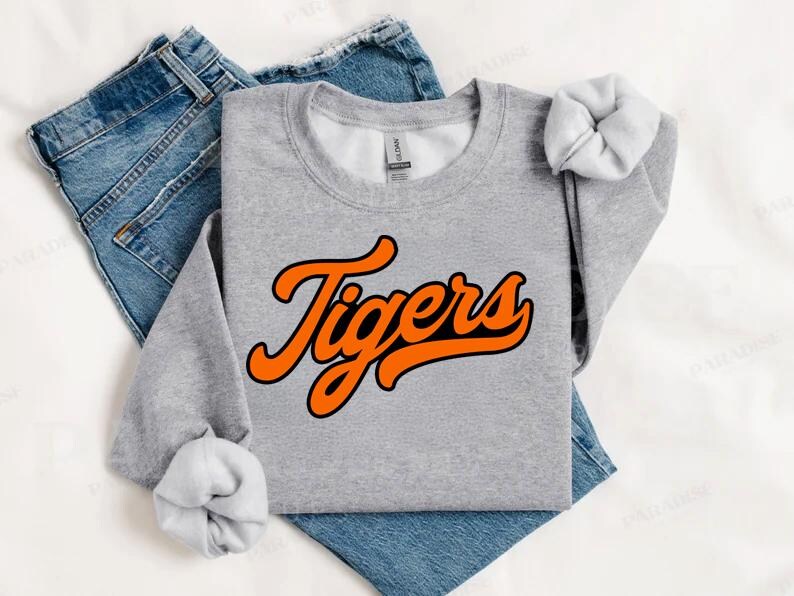 Tigers Orange Cursive PNG | Tigers Digital Download | Tigers PNG - Etsy