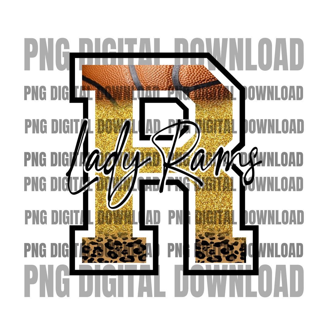Lady Rams Basketball PNG Sublimation Design Sublimation - Etsy