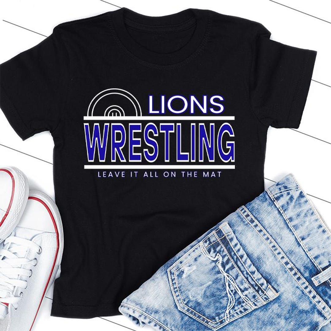 Lions Wrestling PNG | Lions Sublimation Design | Lions Png | Lions ...