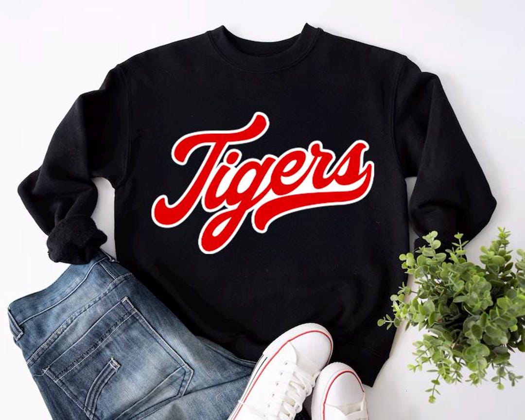 Tigers Red Cursive PNG | Tigers Digital Download | Tigers PNG - Etsy