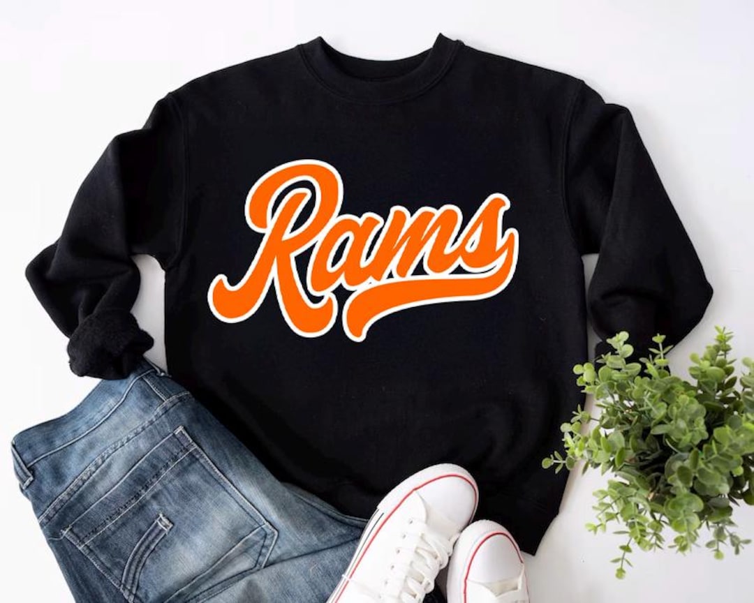 Rams Orange Cursive PNG | Digital Download | Custom Digital | Rams Png ...