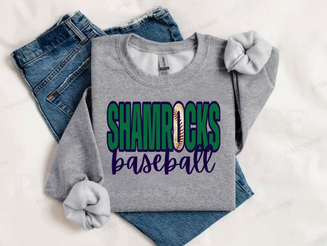 Shamrocks Baseball PNG | Shamrocks Digital Download | Shamrocks ...
