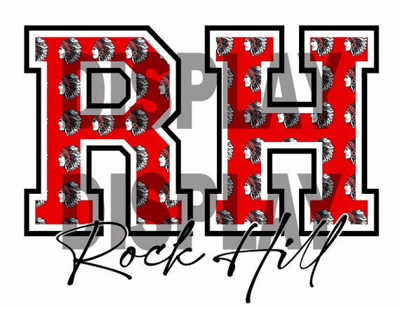 Rock Hill Redmen Sublimation Design Sublimation PNG - Etsy