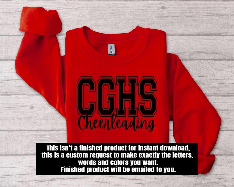 Cheer PNG | Custom Request Cheer PNG | Digital Download | ONE Custom ...