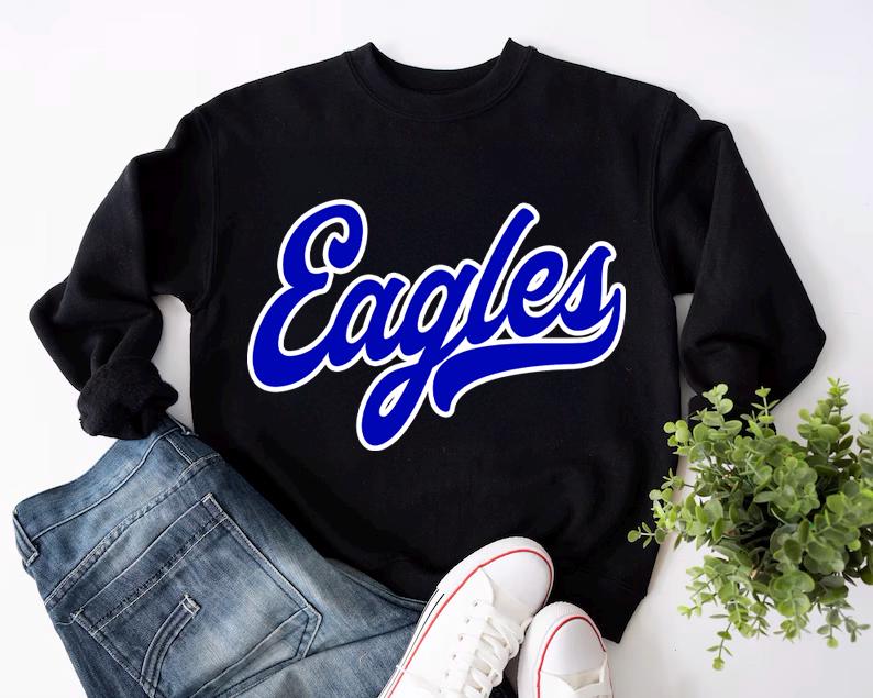 Eagles Blue Cursive PNG | Eagles Digital Download | Custom Digital ...