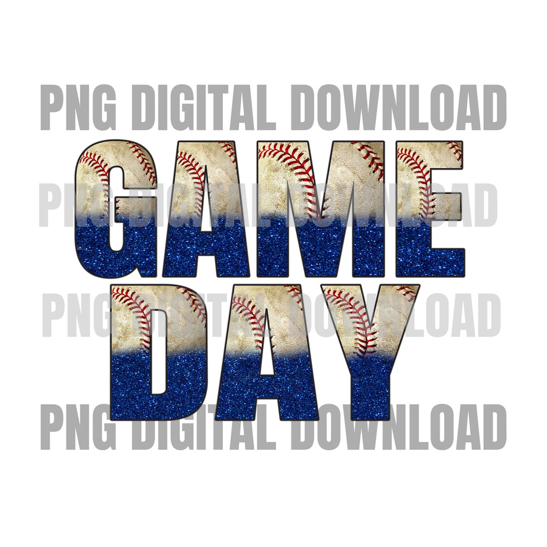 Game Day Baseball PNG Sublimation Design Sublimation PNG Digital ...
