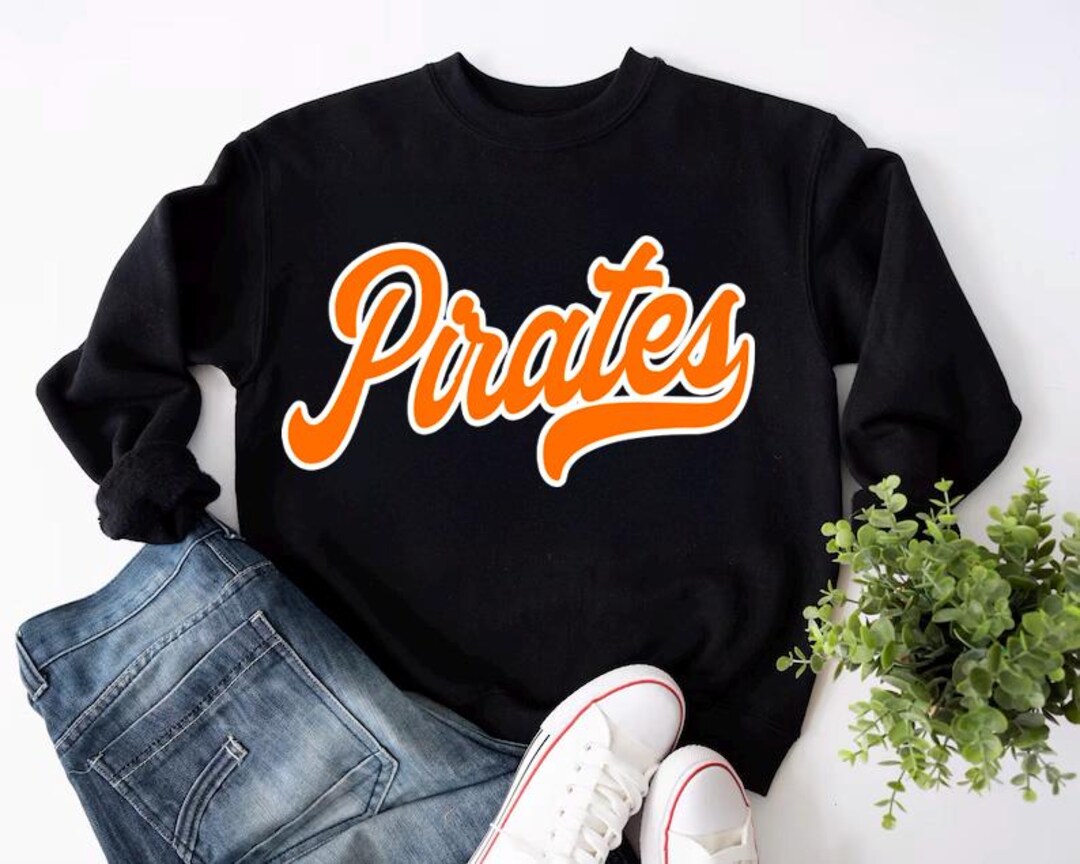 Pirates Orange Cursive Png | Pirates Digital Download | Custom Digital ...