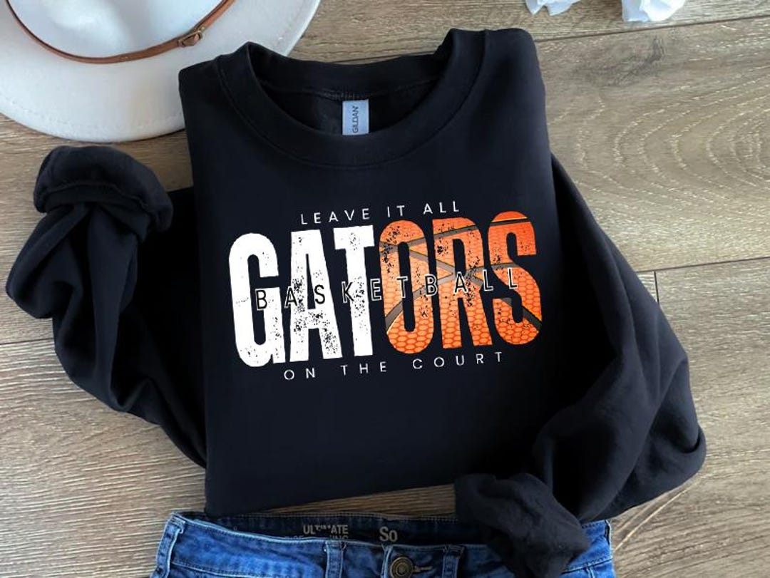 Leave It All on the Court Gators Basketball PNG | Digital Download ...